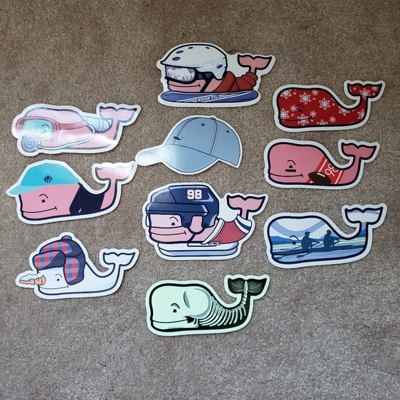 Vineyard Vines | Other | 7 Vineyard Vines Stickers | Poshmark
